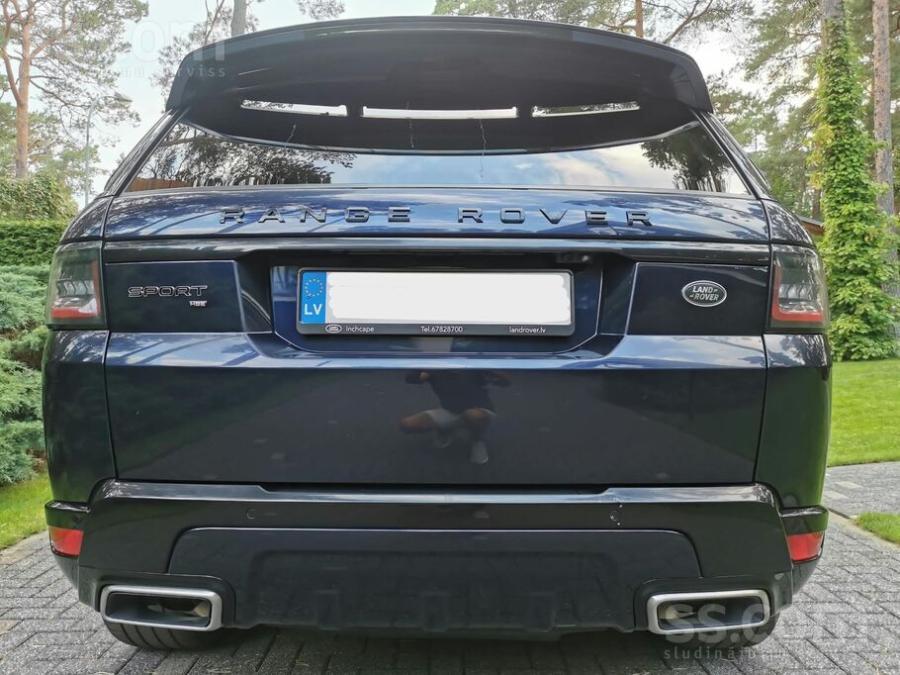 Zils Land Rover Range Rover Sport 2021 Rīga, ar dzinēja tilpumu 3.00 L un nobraukumu 84 tūkst. km par 49777 €, foto 7 vietnē AUTOMOTO.COM.LV