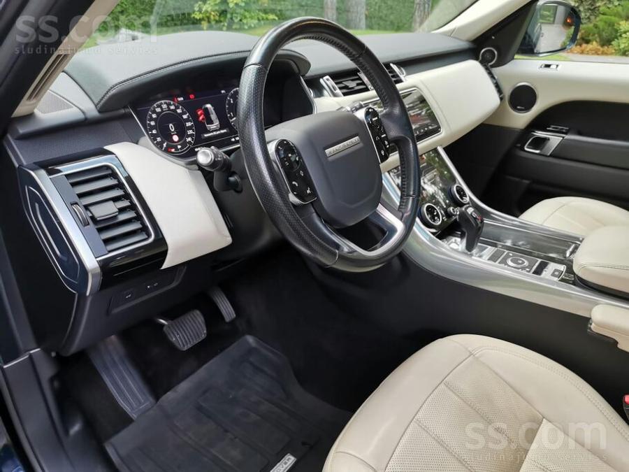 Zils Land Rover Range Rover Sport 2021 Rīga, ar dzinēja tilpumu 3.00 L un nobraukumu 84 tūkst. km par 49777 €, foto 11 vietnē AUTOMOTO.COM.LV