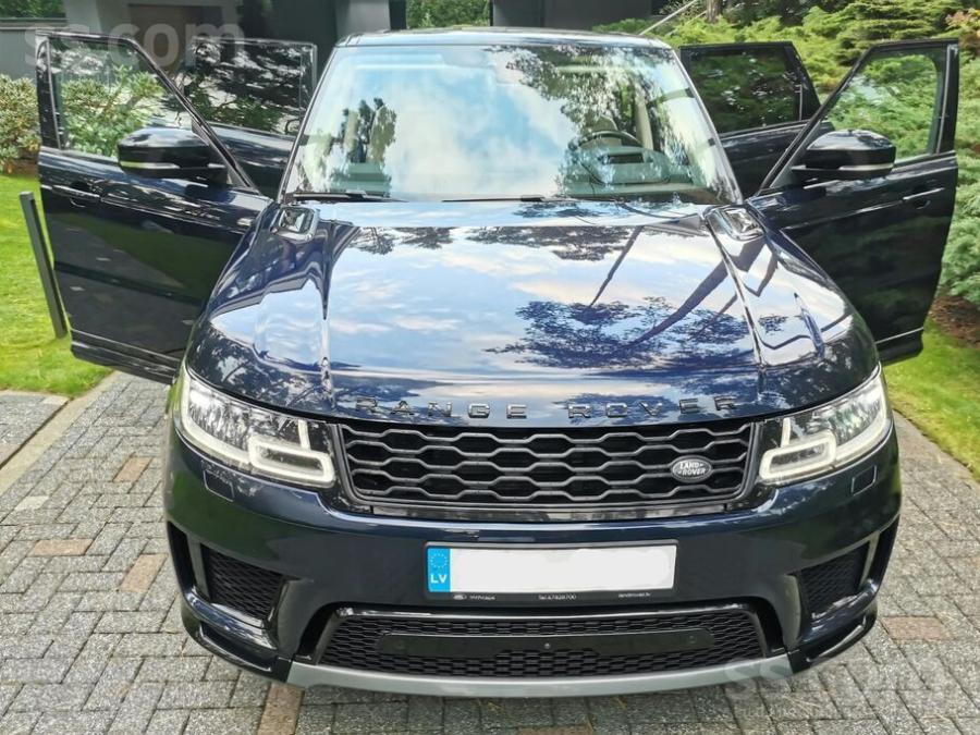Zils Land Rover Range Rover Sport 2021 Rīga, ar dzinēja tilpumu 3.00 L un nobraukumu 84 tūkst. km par 49777 €, foto 14 vietnē AUTOMOTO.COM.LV
