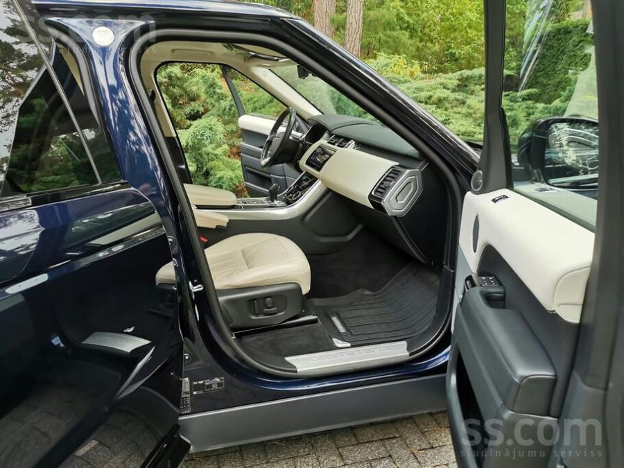 Zils Land Rover Range Rover Sport 2021 Rīga, ar dzinēja tilpumu 3.00 L un nobraukumu 84 tūkst. km par 49777 €, foto 17 vietnē AUTOMOTO.COM.LV