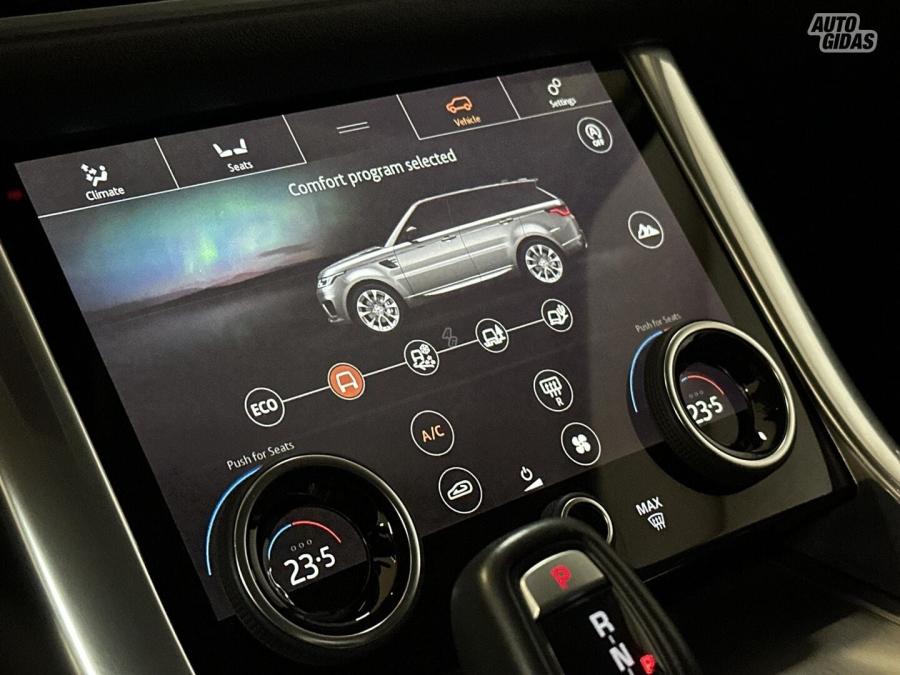 Zils Land Rover Range Rover Sport 2022 Viļņa, ar dzinēja tilpumu 3.00 L un nobraukumu 180 tūkst. km par 29000 €, foto 21 vietnē AUTOMOTO.COM.LV
