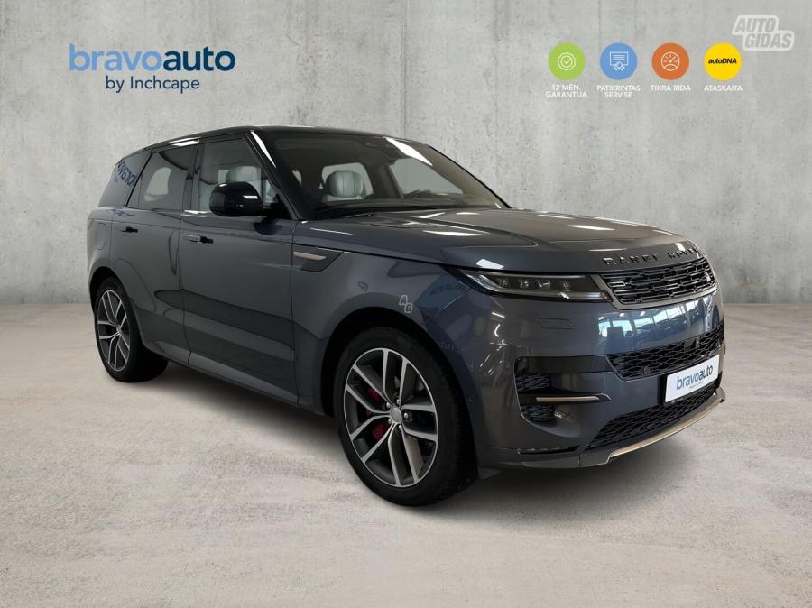 Zils Land Rover Range Rover Sport 2023 Viļņa, ar dzinēja tilpumu 3.00 L un nobraukumu 46 tūkst. km par 109000 €, foto 6 vietnē AUTOMOTO.COM.LV