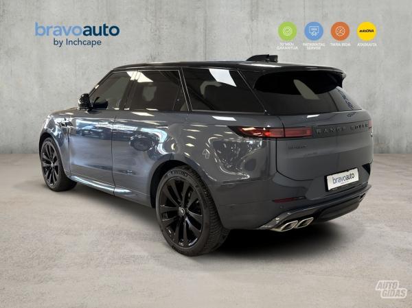 Blue Land Rover Range Rover Sport 2023 in Vilnius, with an engine capacity of 4.40 L and mileage of 82 thousand km for 97000 €, photo 3 on AUTOMOTO.COM.LV