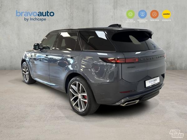 Blue Land Rover Range Rover Sport 2023 in Vilnius, with an engine capacity of 3.00 L and mileage of 48 thousand km for 95000 €, photo 3 on AUTOMOTO.COM.LV