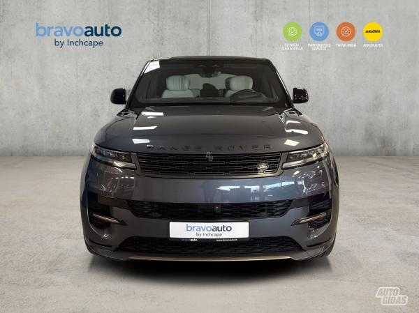 Blue Land Rover Range Rover Sport 2023 in Vilnius, with an engine capacity of 3.00 L and mileage of 48 thousand km for 95000 €, photo 7 on AUTOMOTO.COM.LV