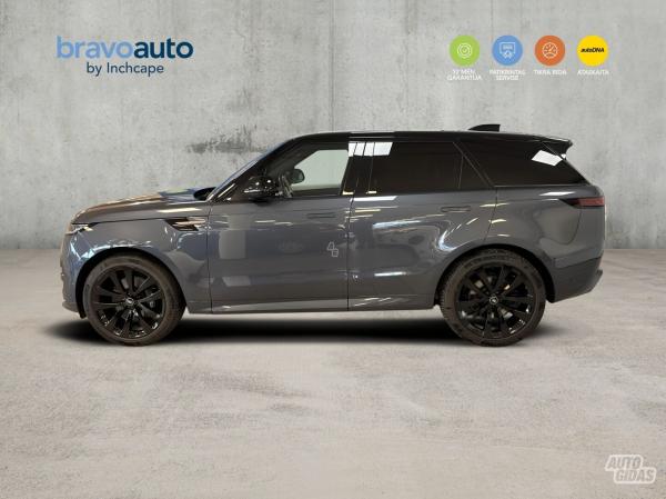 Blue Land Rover Range Rover Sport 2023 in Vilnius, with an engine capacity of 4.40 L and mileage of 82 thousand km for 97000 €, photo 2 on AUTOMOTO.COM.LV