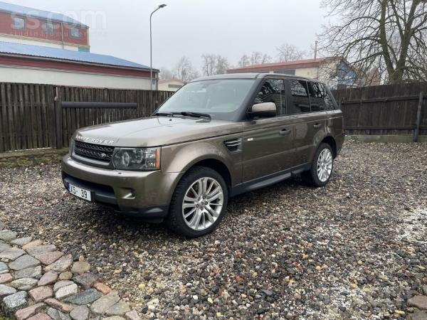 Brown Land Rover Range Rover Sport 2009 in Liepaja, with an engine capacity of 3.00 L and mileage of 348 thousand km for 8500 €, photo 2 on AUTOMOTO.COM.LV
