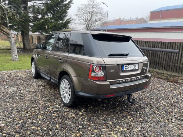 Brown Land Rover Range Rover Sport 2009 in Liepaja, with an engine capacity of 3.00 L and mileage of 348 thousand km for 8500 €, photo 3 on AUTOMOTO.COM.LV