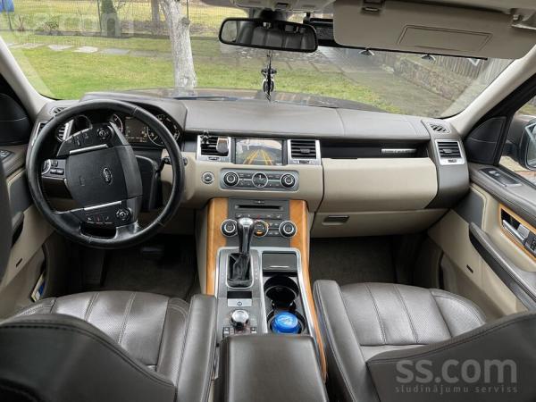 Brūns Land Rover Range Rover Sport 2009 Liepāja, ar dzinēja tilpumu 3.00 L un nobraukumu 348 tūkst. km par 8500 €, foto 5 vietnē AUTOMOTO.COM.LV