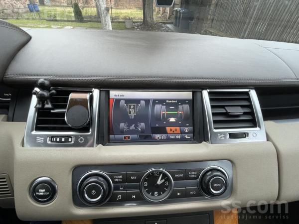 Brūns Land Rover Range Rover Sport 2009 Liepāja, ar dzinēja tilpumu 3.00 L un nobraukumu 348 tūkst. km par 8500 €, foto 7 vietnē AUTOMOTO.COM.LV