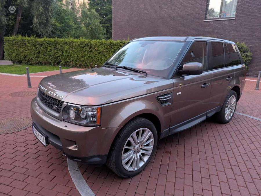 Brown Land Rover Range Rover Sport 2010 in Vilnius, with an engine capacity of 2.99 L and mileage of 299 thousand km for 7900 €, photo 3 on AUTOMOTO.COM.LV