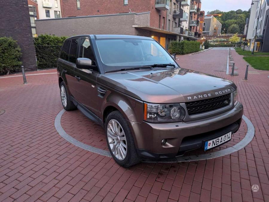 Brown Land Rover Range Rover Sport 2010 in Vilnius, with an engine capacity of 2.99 L and mileage of 299 thousand km for 7900 €, photo 5 on AUTOMOTO.COM.LV