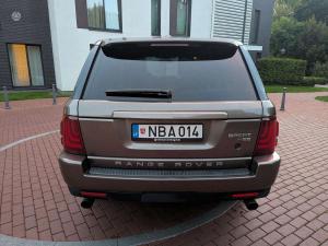 Brown Land Rover Range Rover Sport 2010 in Vilnius, with an engine capacity of 2.99 L and mileage of 299 thousand km for 7900 €, photo 8 on AUTOMOTO.COM.LV