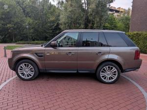Brown Land Rover Range Rover Sport 2010 in Vilnius, with an engine capacity of 2.99 L and mileage of 299 thousand km for 7900 €, photo 10 on AUTOMOTO.COM.LV