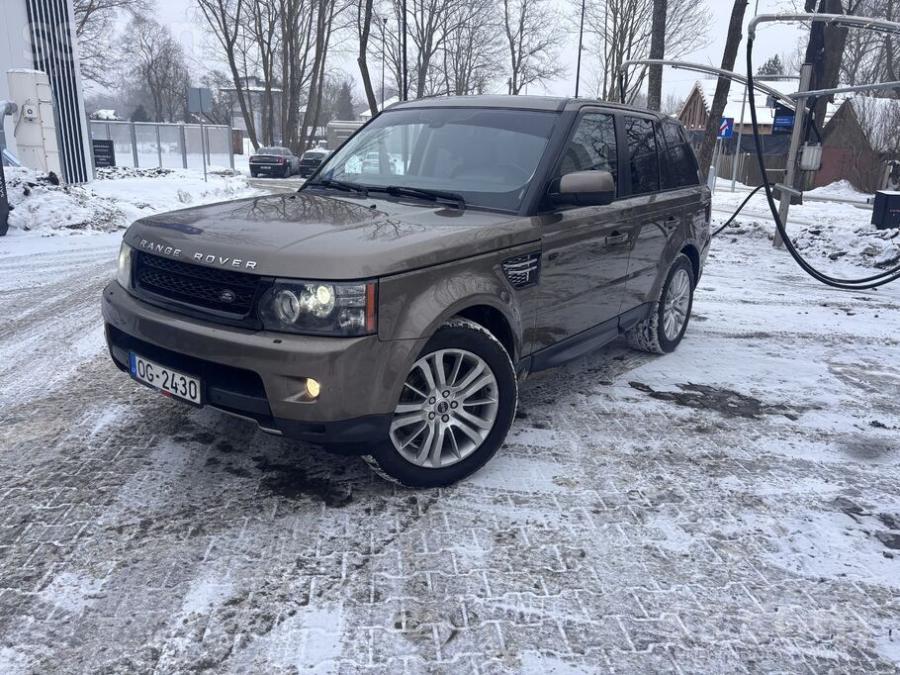 Brūns Land Rover Range Rover Sport 2012 Rīga, ar dzinēja tilpumu 3.00 L un nobraukumu 325 tūkst. km par 10500 €, foto 2 vietnē AUTOMOTO.COM.LV