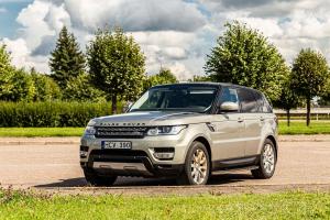 Brown Land Rover Range Rover Sport 2014 in Kaunas, with an engine capacity of 2.99 L and mileage of 262 thousand km for 17000 €, photo  on AUTOMOTO.COM.LV