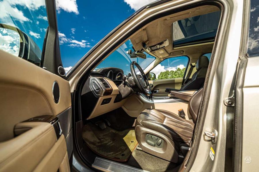Brūns Land Rover Range Rover Sport 2014 Kauņa, ar dzinēja tilpumu 2.99 L un nobraukumu 262 tūkst. km par 17000 €, foto 19 vietnē AUTOMOTO.COM.LV