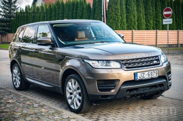 Brown Land Rover Range Rover Sport 2014 in Riga, with an engine capacity of 3.00 L and mileage of 170 thousand km for 13990 €, photo 4 on AUTOMOTO.COM.LV