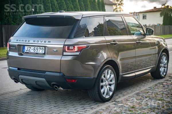 Brown Land Rover Range Rover Sport 2014 in Riga, with an engine capacity of 3.00 L and mileage of 170 thousand km for 13990 €, photo 5 on AUTOMOTO.COM.LV