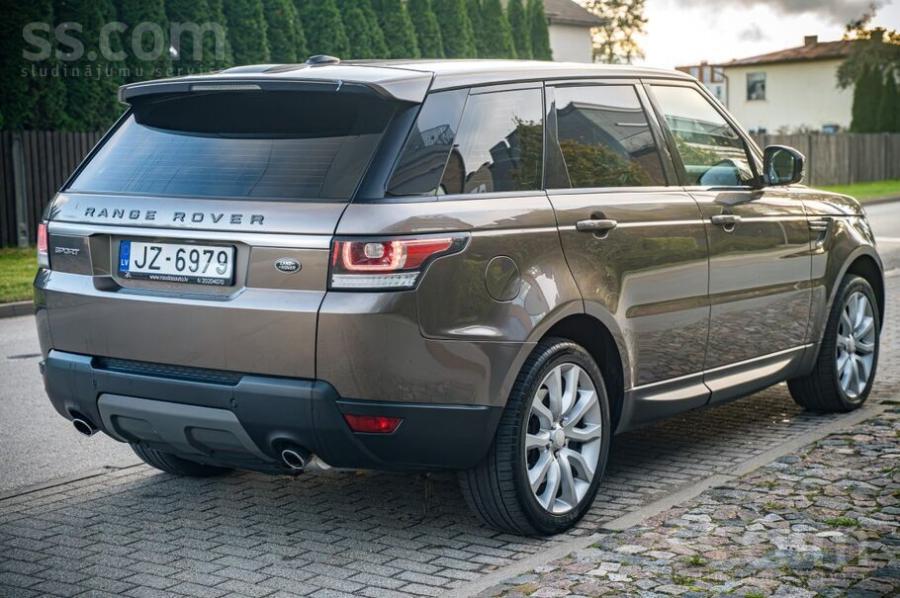 Brūns Land Rover Range Rover Sport 2014 Rīga, ar dzinēja tilpumu 3.00 L un nobraukumu 170 tūkst. km par 13990 €, foto 5 vietnē AUTOMOTO.COM.LV