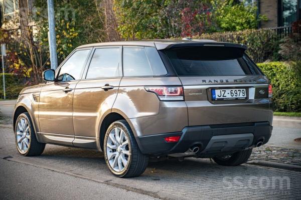 Brown Land Rover Range Rover Sport 2014 in Riga, with an engine capacity of 3.00 L and mileage of 170 thousand km for 13990 €, photo 7 on AUTOMOTO.COM.LV