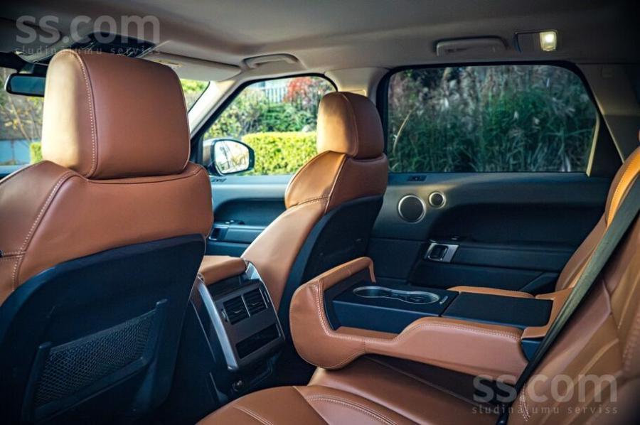 Brūns Land Rover Range Rover Sport 2014 Rīga, ar dzinēja tilpumu 3.00 L un nobraukumu 170 tūkst. km par 13990 €, foto 22 vietnē AUTOMOTO.COM.LV