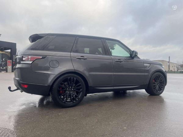 Brown Land Rover Range Rover Sport 2017 in Kaunas, with an engine capacity of 3.00 L and mileage of 210 thousand km for 17800 €, photo 2 on AUTOMOTO.COM.LV