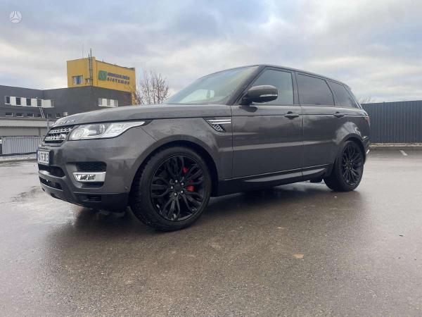 Brown Land Rover Range Rover Sport 2017 in Kaunas, with an engine capacity of 3.00 L and mileage of 210 thousand km for 17800 €, photo 3 on AUTOMOTO.COM.LV