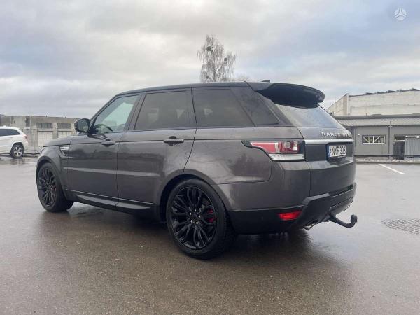 Brown Land Rover Range Rover Sport 2017 in Kaunas, with an engine capacity of 3.00 L and mileage of 210 thousand km for 17800 €, photo 6 on AUTOMOTO.COM.LV