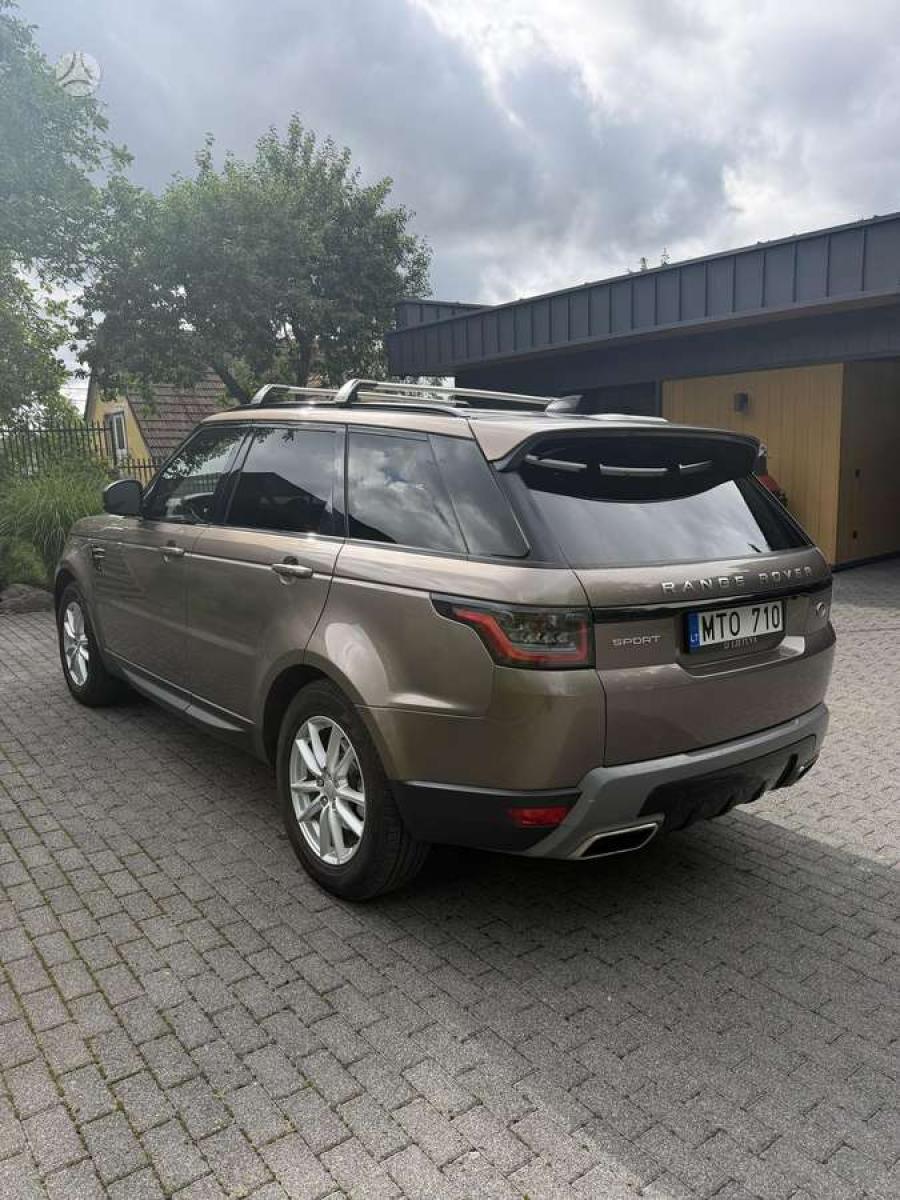 Brūns Land Rover Range Rover Sport 2018 Viļņa, ar dzinēja tilpumu 2.99 L un nobraukumu 187 tūkst. km par 24900 €, foto 8 vietnē AUTOMOTO.COM.LV