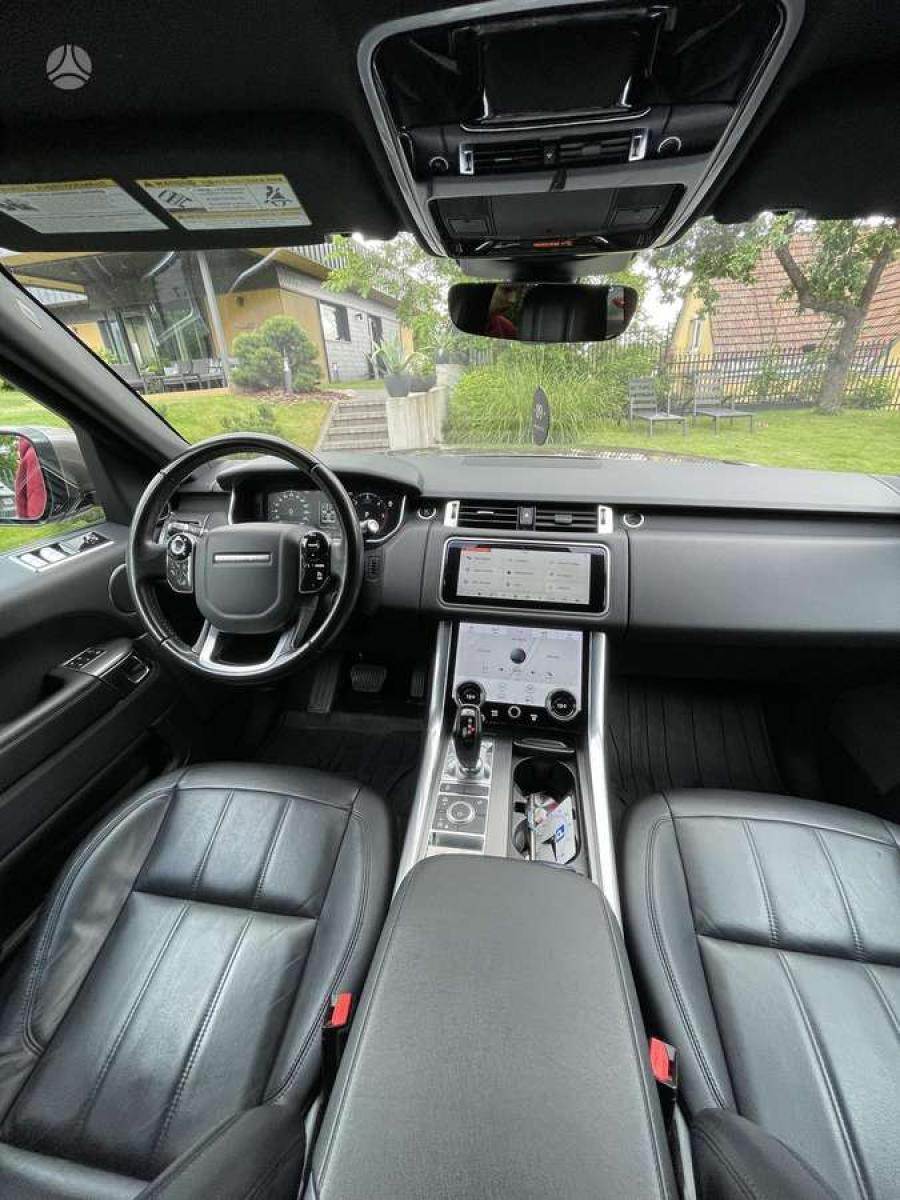 Brūns Land Rover Range Rover Sport 2018 Viļņa, ar dzinēja tilpumu 2.99 L un nobraukumu 187 tūkst. km par 24900 €, foto 13 vietnē AUTOMOTO.COM.LV