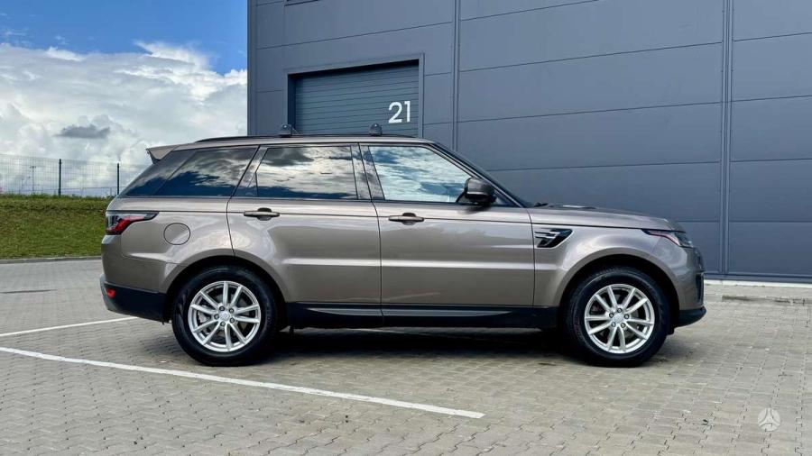 Brūns Land Rover Range Rover Sport 2018 Viļņa, ar dzinēja tilpumu 2.99 L un nobraukumu 189 tūkst. km par 25990 €, foto 6 vietnē AUTOMOTO.COM.LV