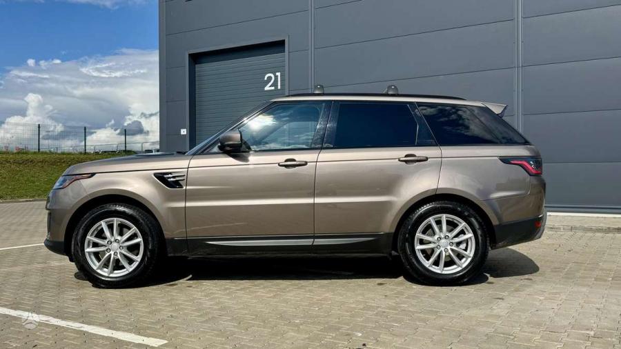 Brūns Land Rover Range Rover Sport 2018 Viļņa, ar dzinēja tilpumu 2.99 L un nobraukumu 189 tūkst. km par 25990 €, foto 7 vietnē AUTOMOTO.COM.LV