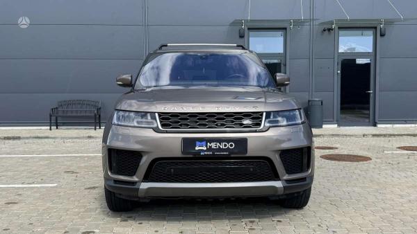 Brown Land Rover Range Rover Sport 2018 in Vilnius, with an engine capacity of 2.99 L and mileage of 189 thousand km for 25990 €, photo 7 on AUTOMOTO.COM.LV