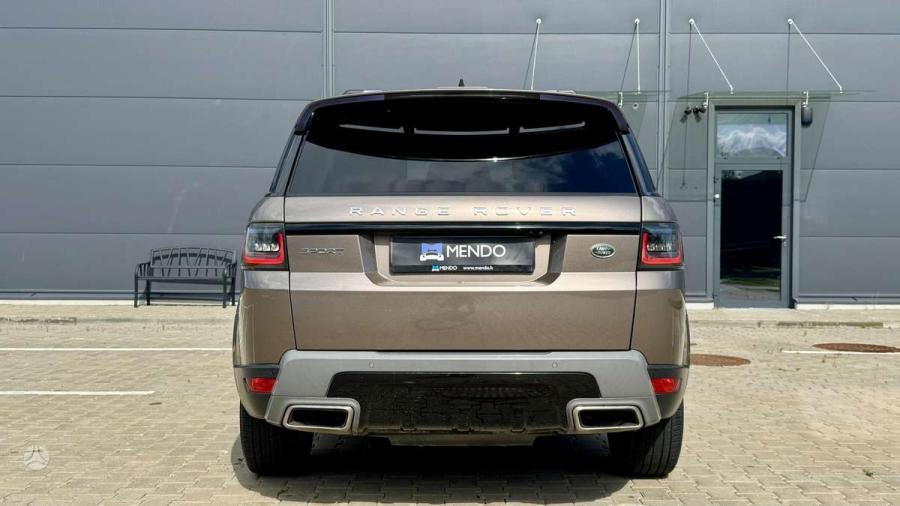 Brūns Land Rover Range Rover Sport 2018 Viļņa, ar dzinēja tilpumu 2.99 L un nobraukumu 189 tūkst. km par 25990 €, foto 9 vietnē AUTOMOTO.COM.LV