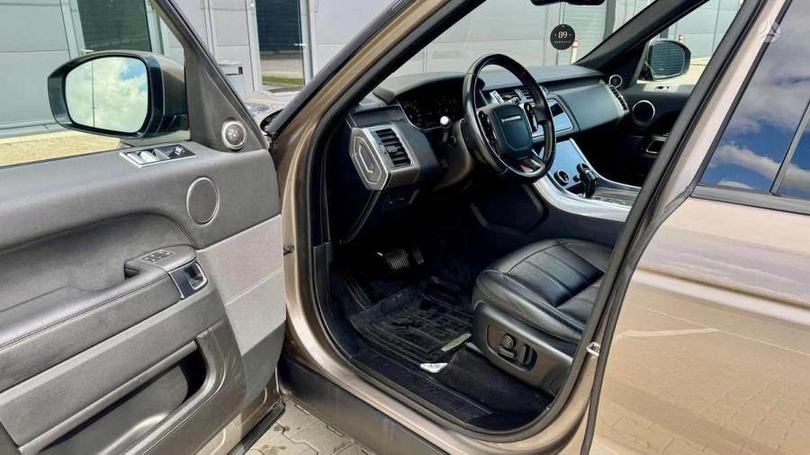 Brūns Land Rover Range Rover Sport 2018 Viļņa, ar dzinēja tilpumu 2.99 L un nobraukumu 189 tūkst. km par 25990 €, foto 12 vietnē AUTOMOTO.COM.LV
