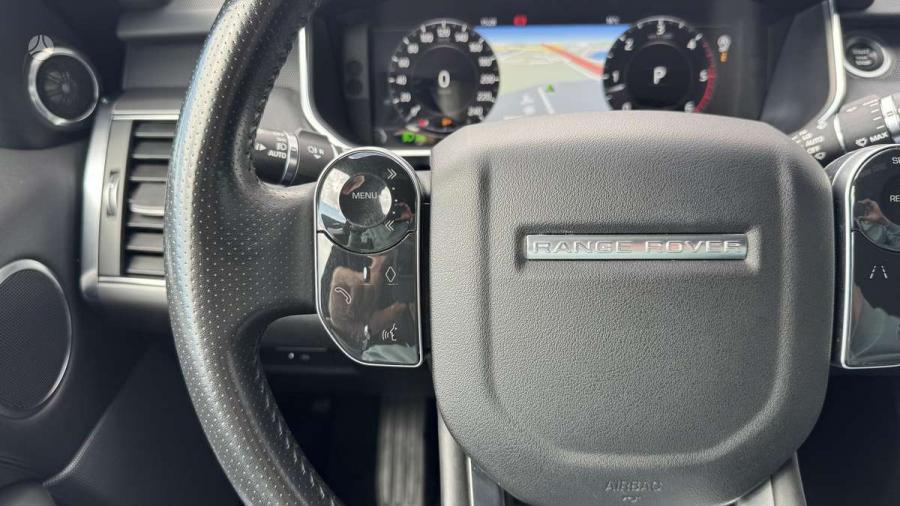 Brūns Land Rover Range Rover Sport 2018 Viļņa, ar dzinēja tilpumu 2.99 L un nobraukumu 189 tūkst. km par 25990 €, foto 23 vietnē AUTOMOTO.COM.LV