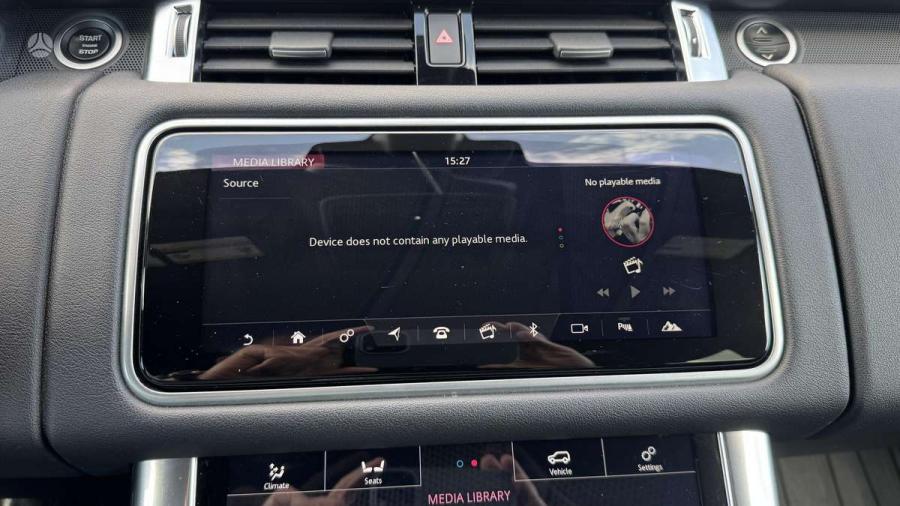 Brūns Land Rover Range Rover Sport 2018 Viļņa, ar dzinēja tilpumu 2.99 L un nobraukumu 189 tūkst. km par 25990 €, foto 29 vietnē AUTOMOTO.COM.LV