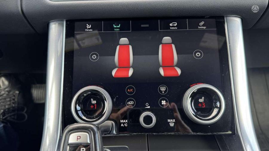 Brūns Land Rover Range Rover Sport 2018 Viļņa, ar dzinēja tilpumu 2.99 L un nobraukumu 189 tūkst. km par 25990 €, foto 31 vietnē AUTOMOTO.COM.LV