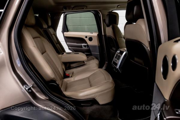 Brown Land Rover Range Rover Sport 2018 in Parnu, with an engine capacity of 3.00 L and mileage of 154 thousand km for 29490 €, photo 11 on AUTOMOTO.COM.LV