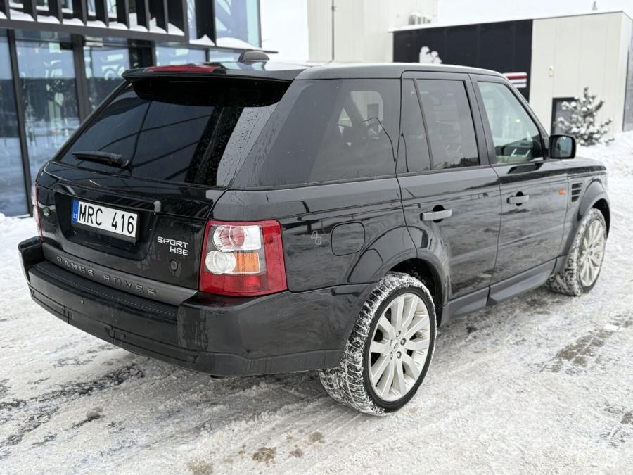 Land Rover Range Rover Sport 2007 in Vilnius, with an engine capacity of 2.70 L and mileage of 240 thousand km for 4500 €, photo 9 on AUTOMOTO.COM.LV