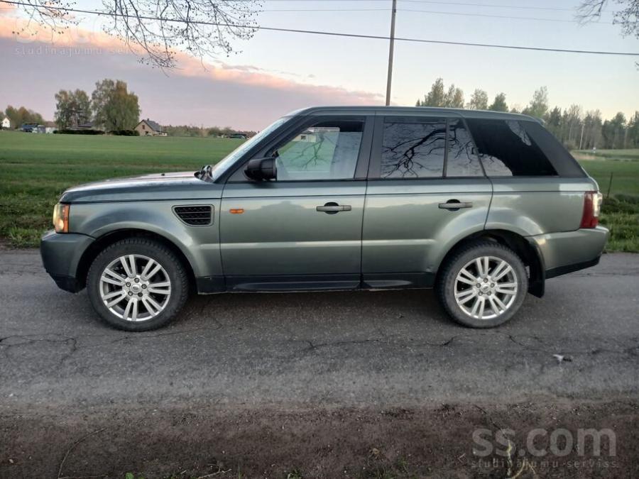 Zaļš Land Rover Range Rover Sport 2005 Rīga, ar dzinēja tilpumu 2.70 L un nobraukumu 346 tūkst. km par 2600 €, foto 5 vietnē AUTOMOTO.COM.LV
