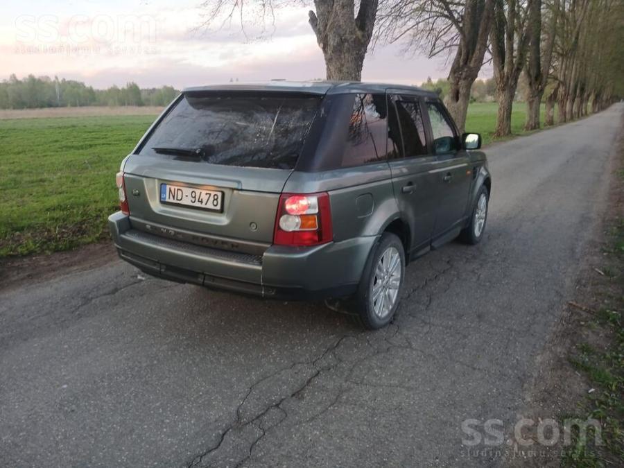 Zaļš Land Rover Range Rover Sport 2005 Rīga, ar dzinēja tilpumu 2.70 L un nobraukumu 346 tūkst. km par 2600 €, foto 8 vietnē AUTOMOTO.COM.LV