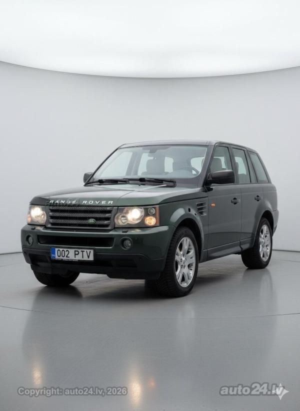 Zaļš Land Rover Range Rover Sport 2006 Tallina, ar dzinēja tilpumu 4.40 L un nobraukumu 309 tūkst. km par 7500 €, foto 1 vietnē AUTOMOTO.COM.LV