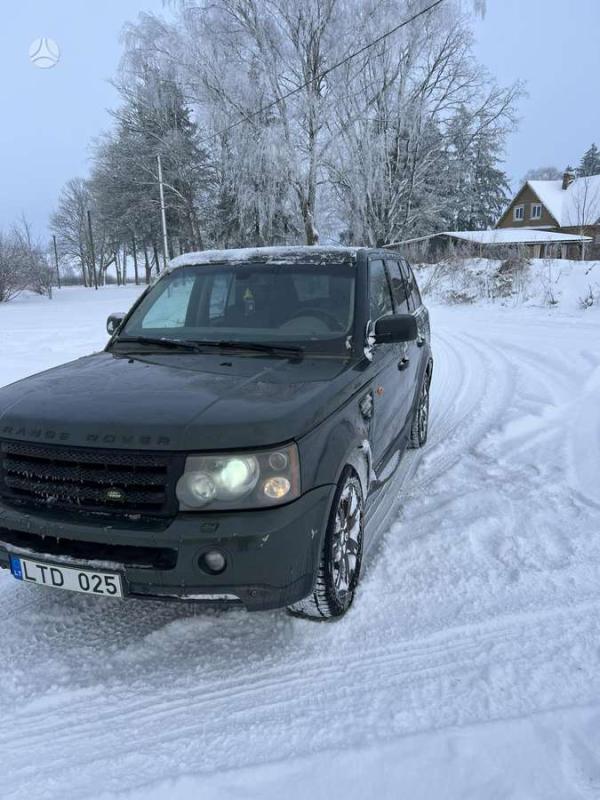 Green Land Rover Range Rover Sport 2008 in Vilnius, with an engine capacity of 3.63 L and mileage of 420 thousand km for 3650 €, photo 5 on AUTOMOTO.COM.LV