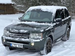 Green Land Rover Range Rover Sport 2008 in Vilnius, with an engine capacity of 3.63 L and mileage of 420 thousand km for 2650 €, photo 4 on AUTOMOTO.COM.LV