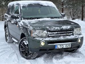 Green Land Rover Range Rover Sport 2008 in Vilnius, with an engine capacity of 3.63 L and mileage of 420 thousand km for 2650 €, photo 6 on AUTOMOTO.COM.LV