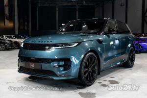 Zaļš Land Rover Range Rover Sport 2023 Rīga, ar dzinēja tilpumu 3.00 L un nobraukumu 21 tūkst. km par 89000 €, foto  vietnē AUTOMOTO.COM.LV