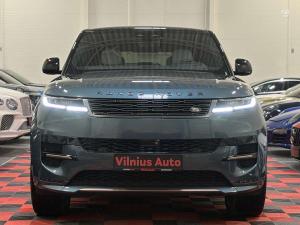 Green Land Rover Range Rover Sport 2023 in Vilnius, with an engine capacity of 4.40 L and mileage of 60 thousand km for 93000 €, photo 3 on AUTOMOTO.COM.LV