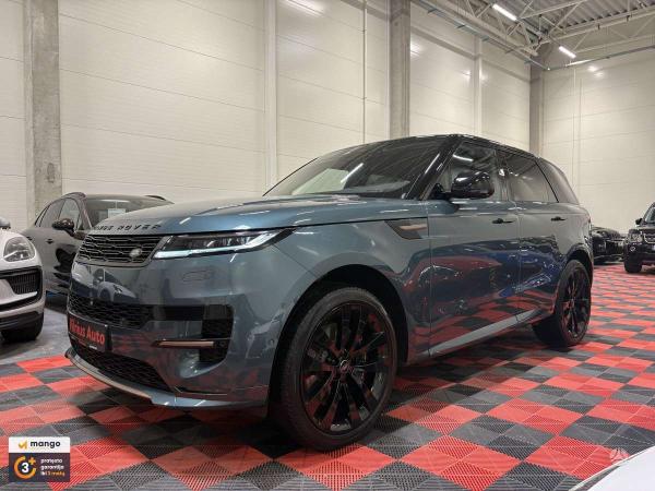 Green Land Rover Range Rover Sport 2023 in Vilnius, with an engine capacity of 4.40 L and mileage of 60 thousand km for 92890 €, photo 1 on AUTOMOTO.COM.LV